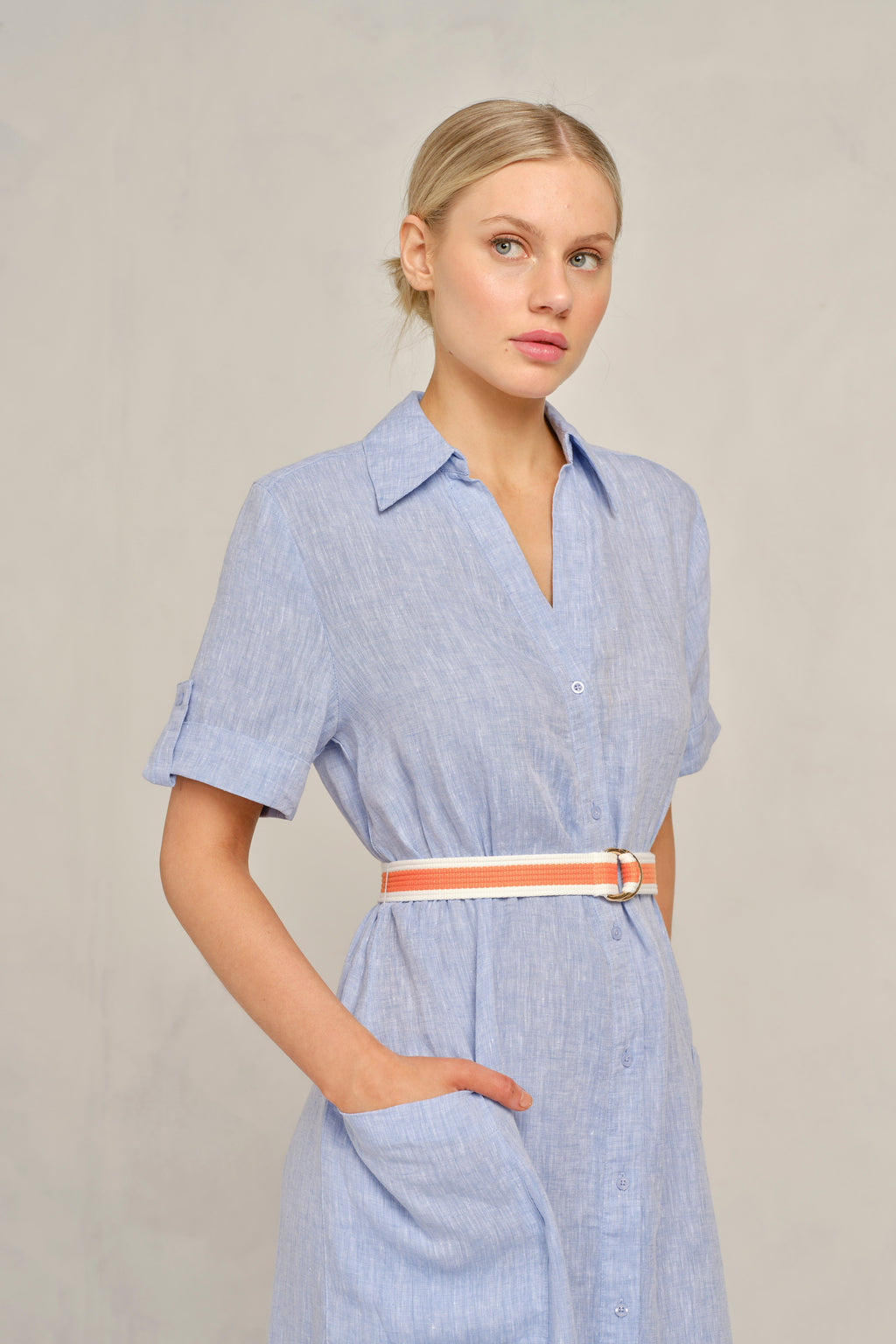 Alessandra - Quinn Linen Dress – Zoe Clare Leura Village
