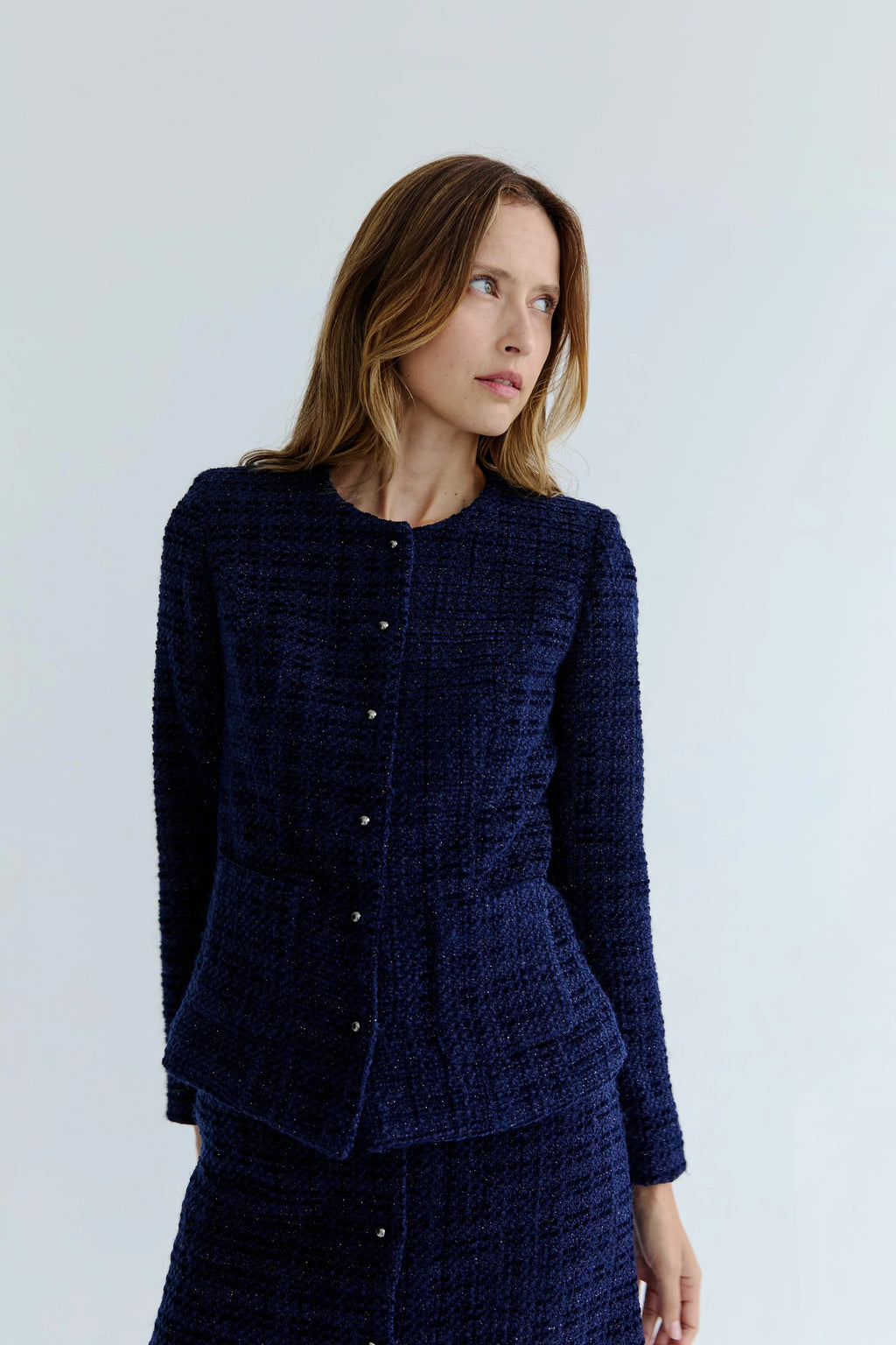 Eder by Anna - Coco Jacket in Navy – Zoe Clare Leura Village