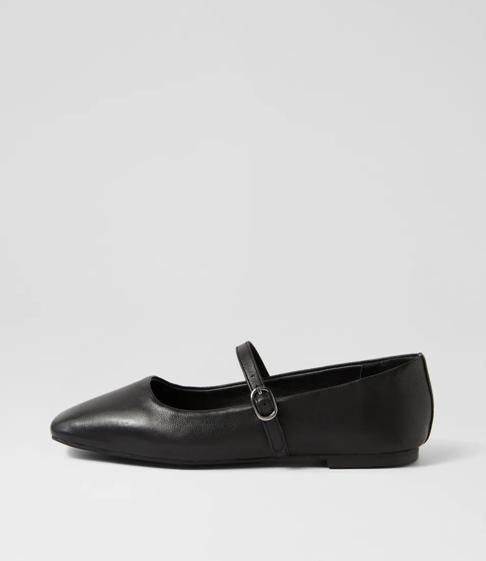 Mollini - Tokena Ballet Flat - Black – Zoe Clare Leura Village