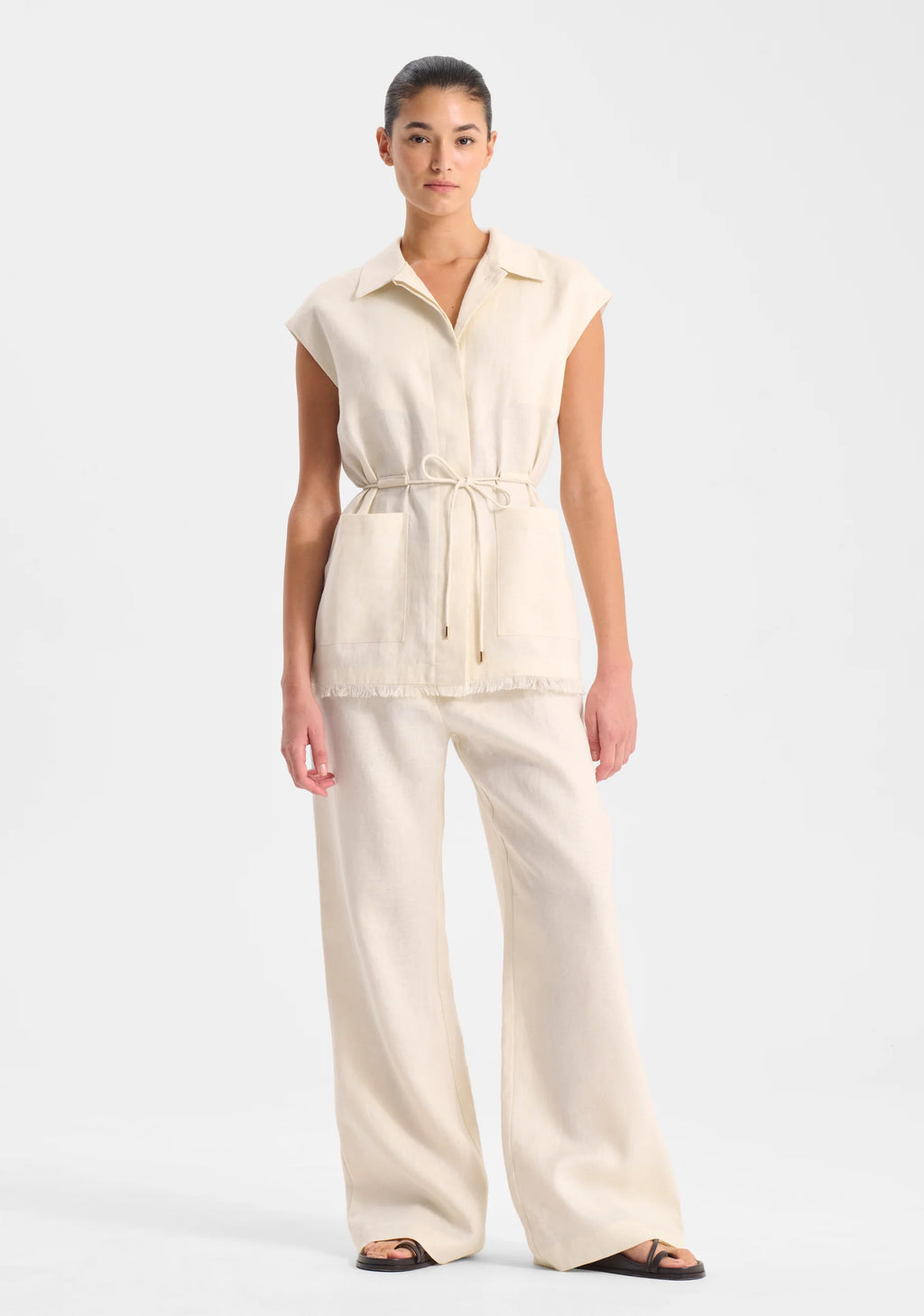 Morrison - Yasmin Linen Pant – Zoe Clare Leura Village